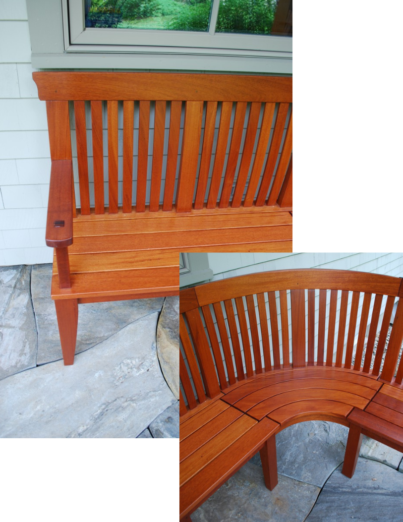 Friendship Deck Bench — Hay Runner