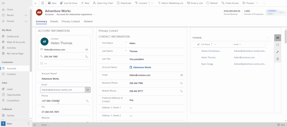 Helpful additions to forms and timelines in Dynamics 365 CRM — Syvantis Technologies, Inc.