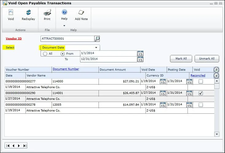 How to Void Accounts Payable Transactions — Syvantis Technologies, Inc.