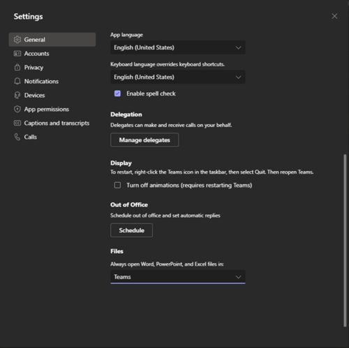 How to make Microsoft Teams open Office files in app by default ...