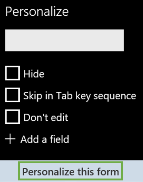 How to customize forms in Dynamics 365 for Finance and Operations — Syvantis Technologies, Inc.