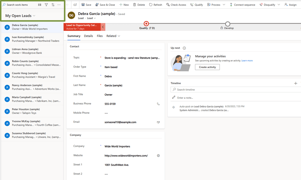 Staying focused with Dynamics 365 CRM’s Focused view — Syvantis ...