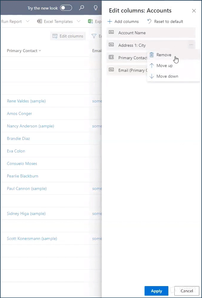 Make custom views with filters and columns in Dynamics 365 Sales lists ...