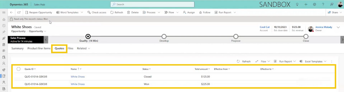 Exploring the sales process in Dynamics 365 Sales, part 3: Quotes and ...