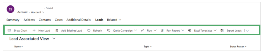 Customize your Dynamics 365 CRM command bars in a snap — Syvantis Technologies, Inc.