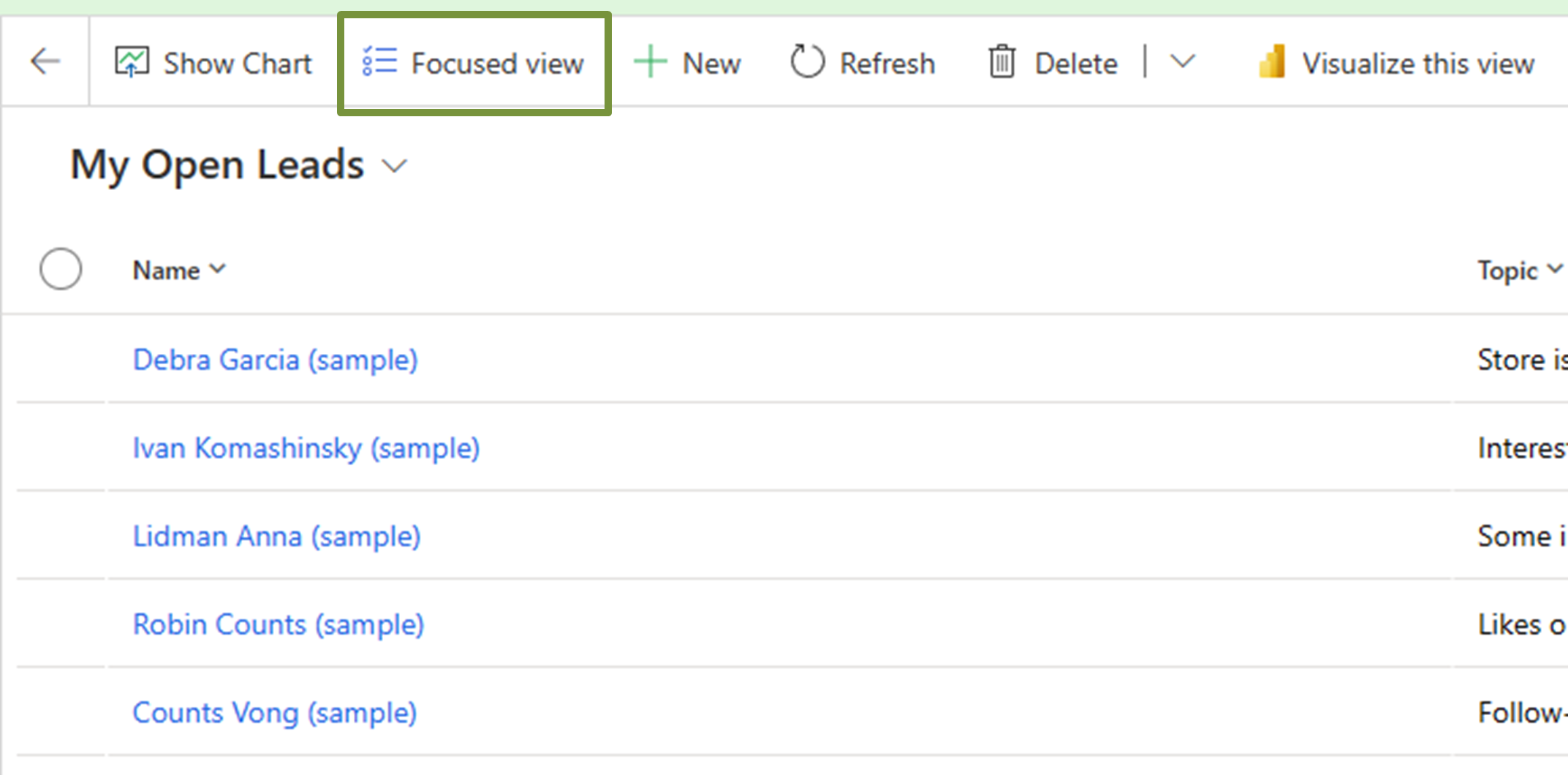 Staying focused with Dynamics 365 CRM’s Focused view — Syvantis ...