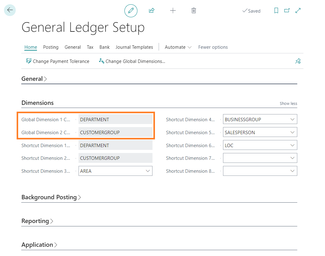 Business Central feature spotlight: “Filter totals by” in the Chart of ...