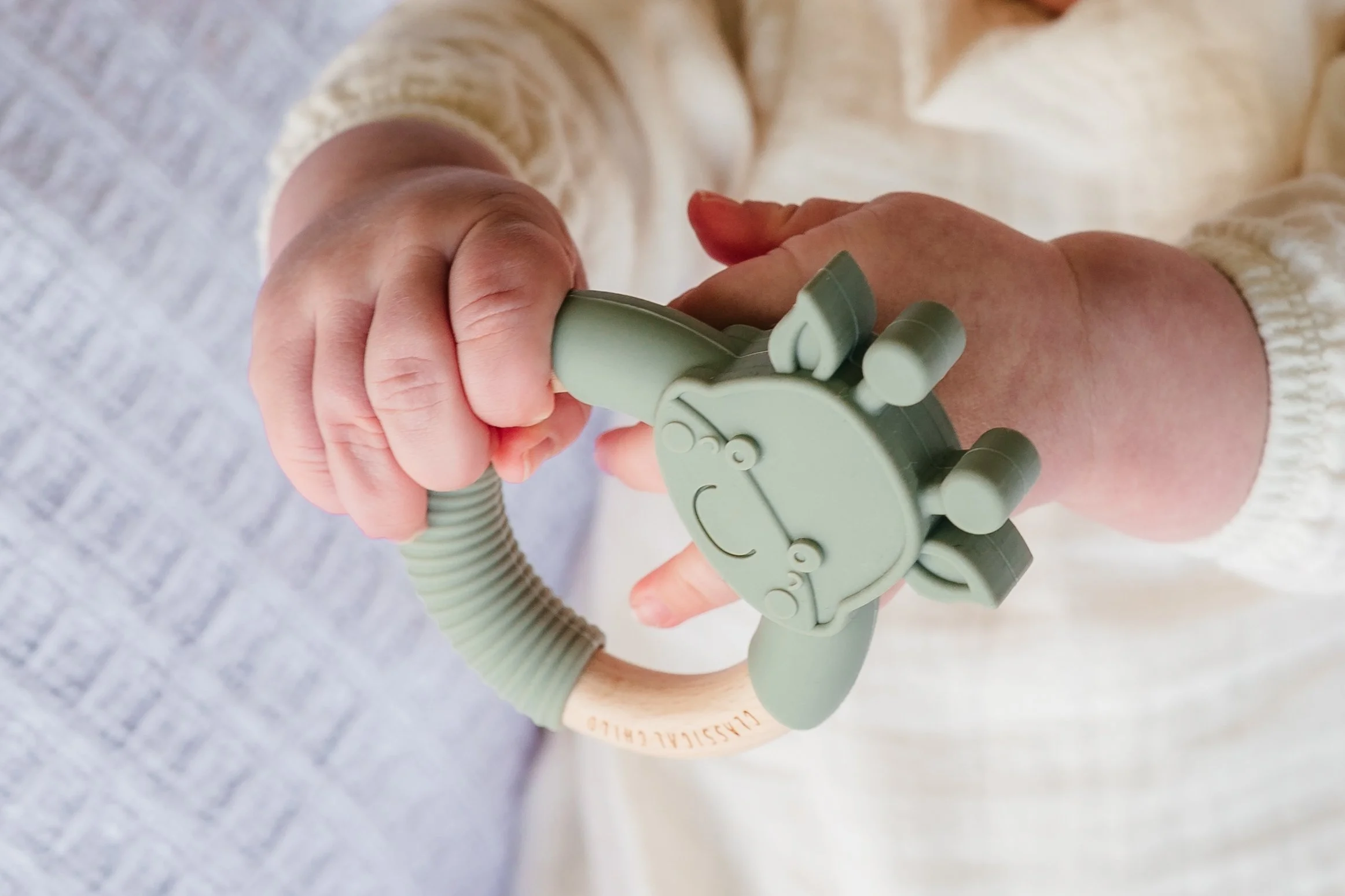 Giraffe Teether — Wrapped with Love