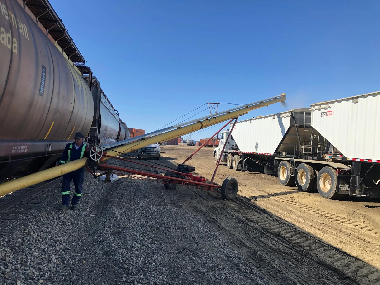 Transloading Services — Overland Container Transportation Services