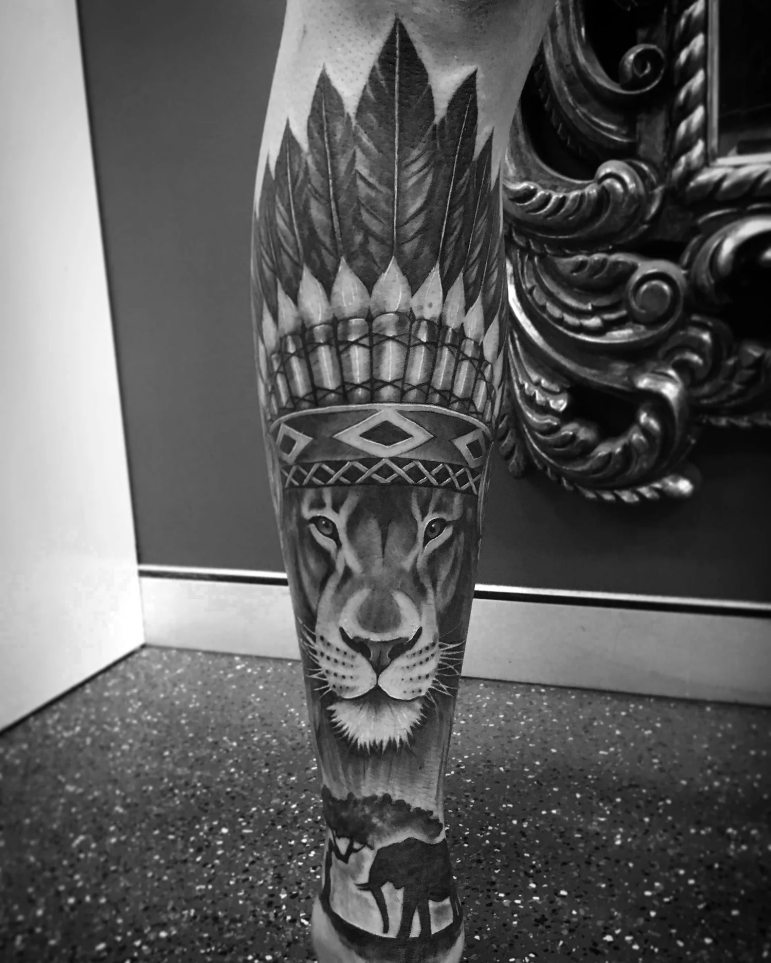 Temple Tattoo