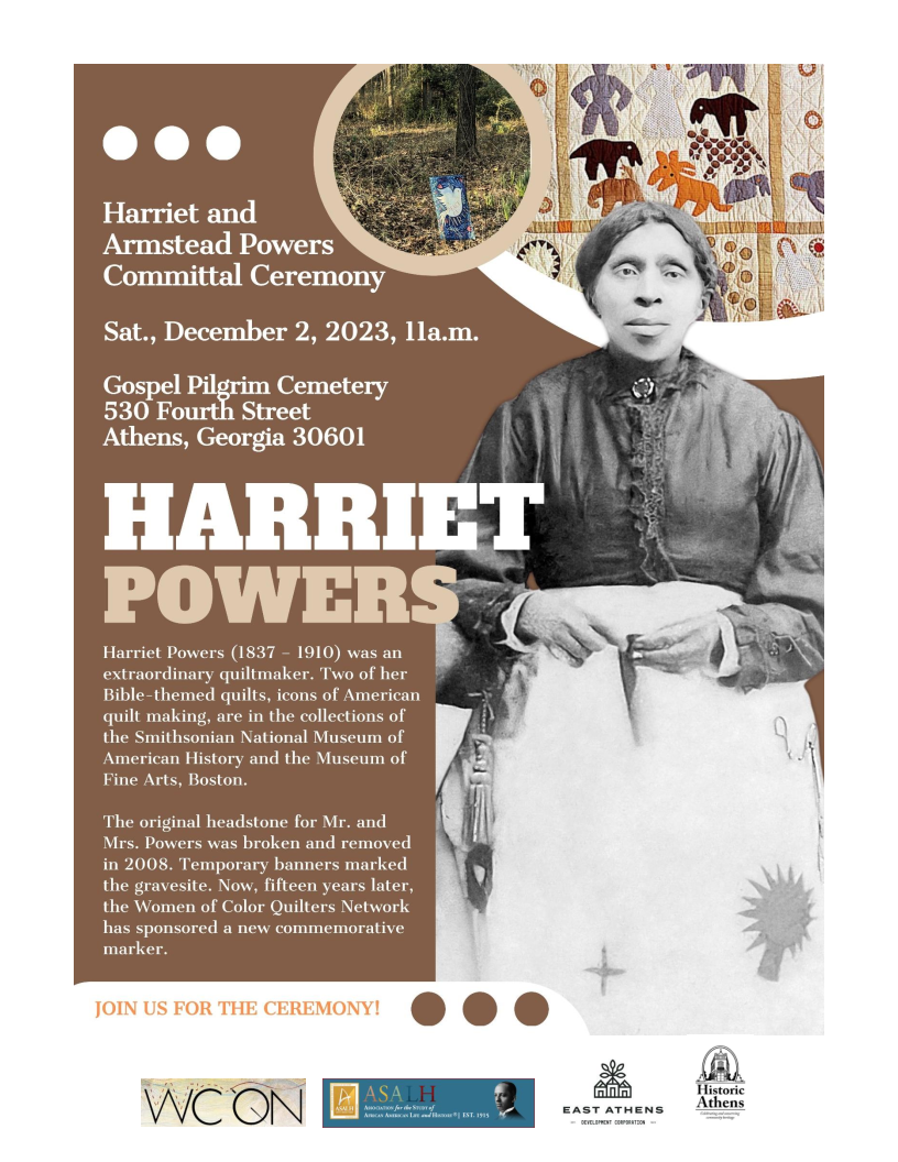 Harriet and Armstead Powers Committal Ceremony — Historic Athens