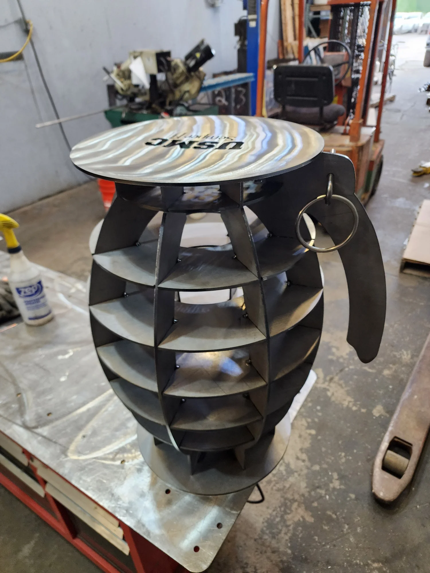 Cantilever Chair — Hamlin Welding & Fabricating
