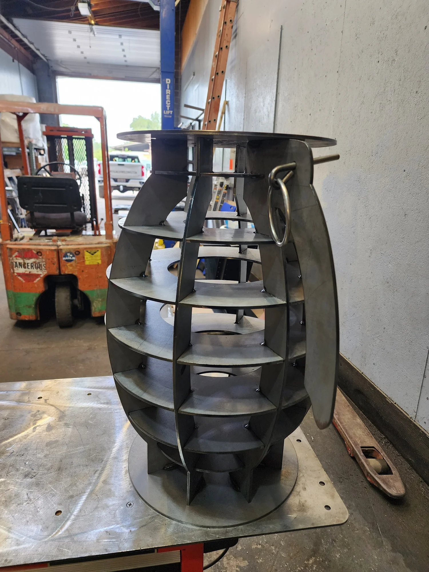 Cantilever Chair — Hamlin Welding & Fabricating
