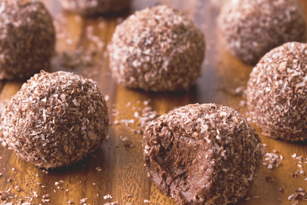 Tahini & Chocolate Bliss Balls — Just Food Collective