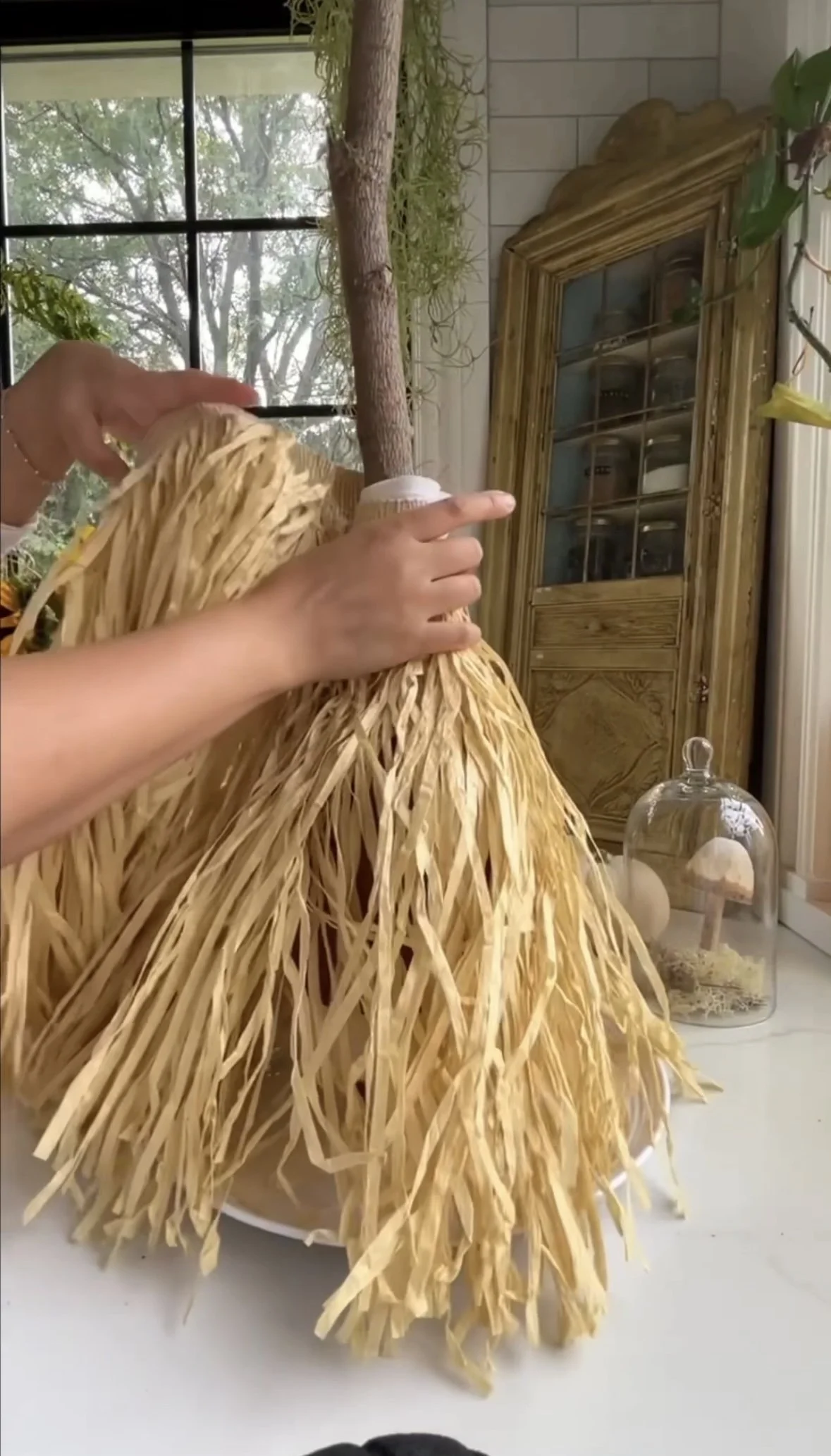 How to Make A Bewitched Broom — The Kwendy Home