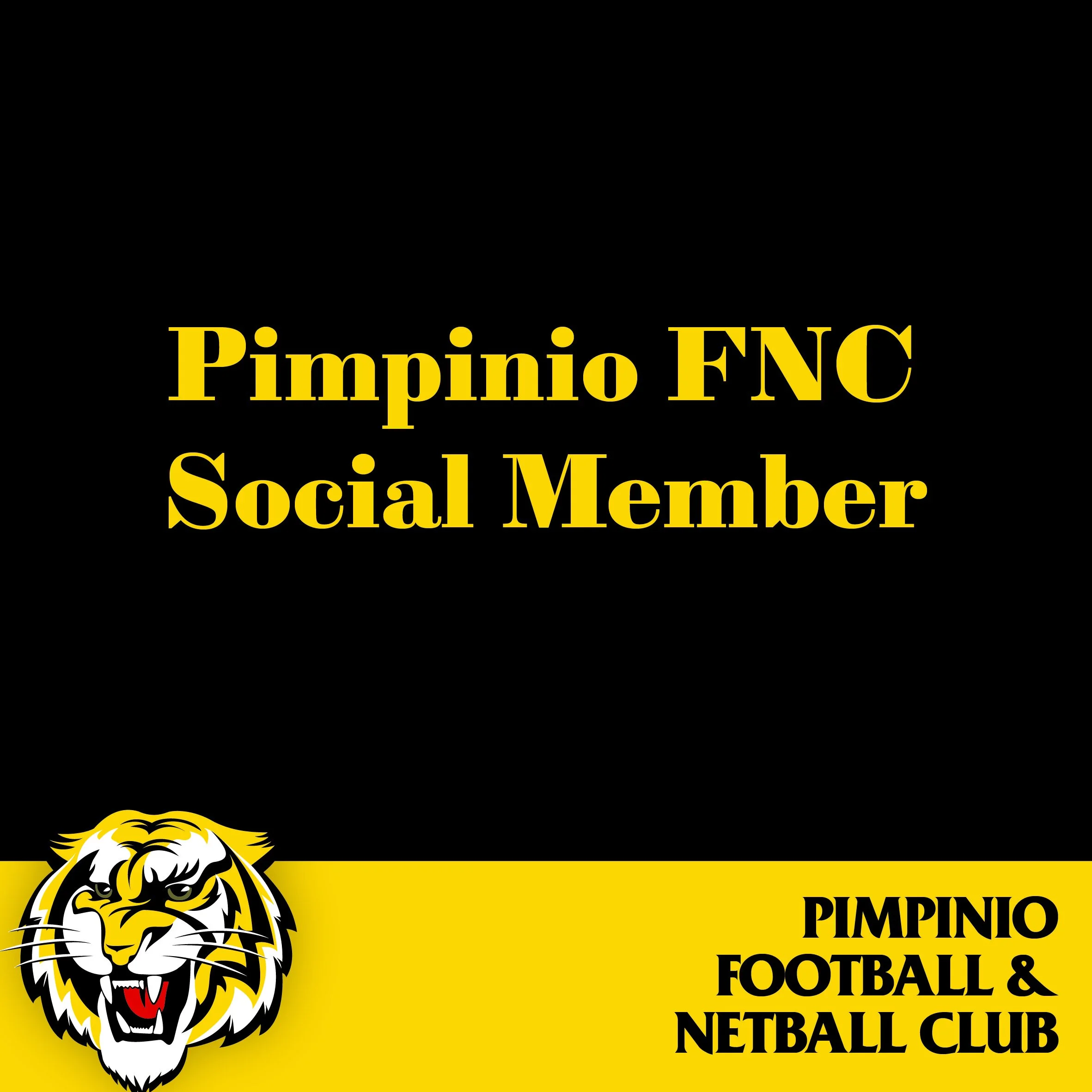 Merchandise — Pimpinio Football Netball Club