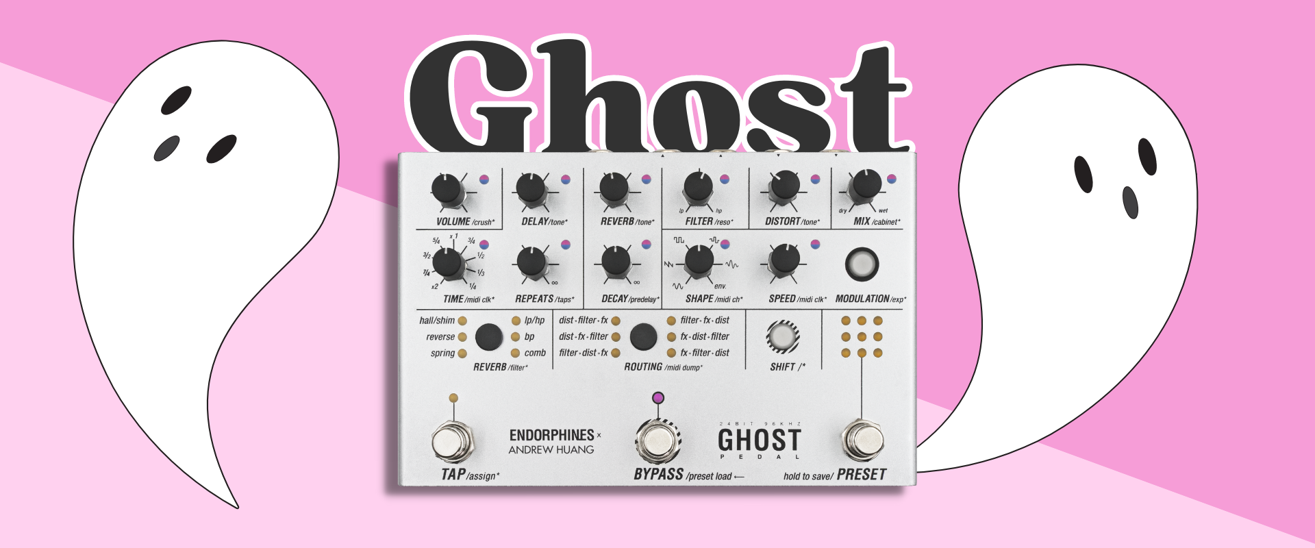 Endorphin.es X Andrew Huang - Ghost Pedal Review | The most innovative ...