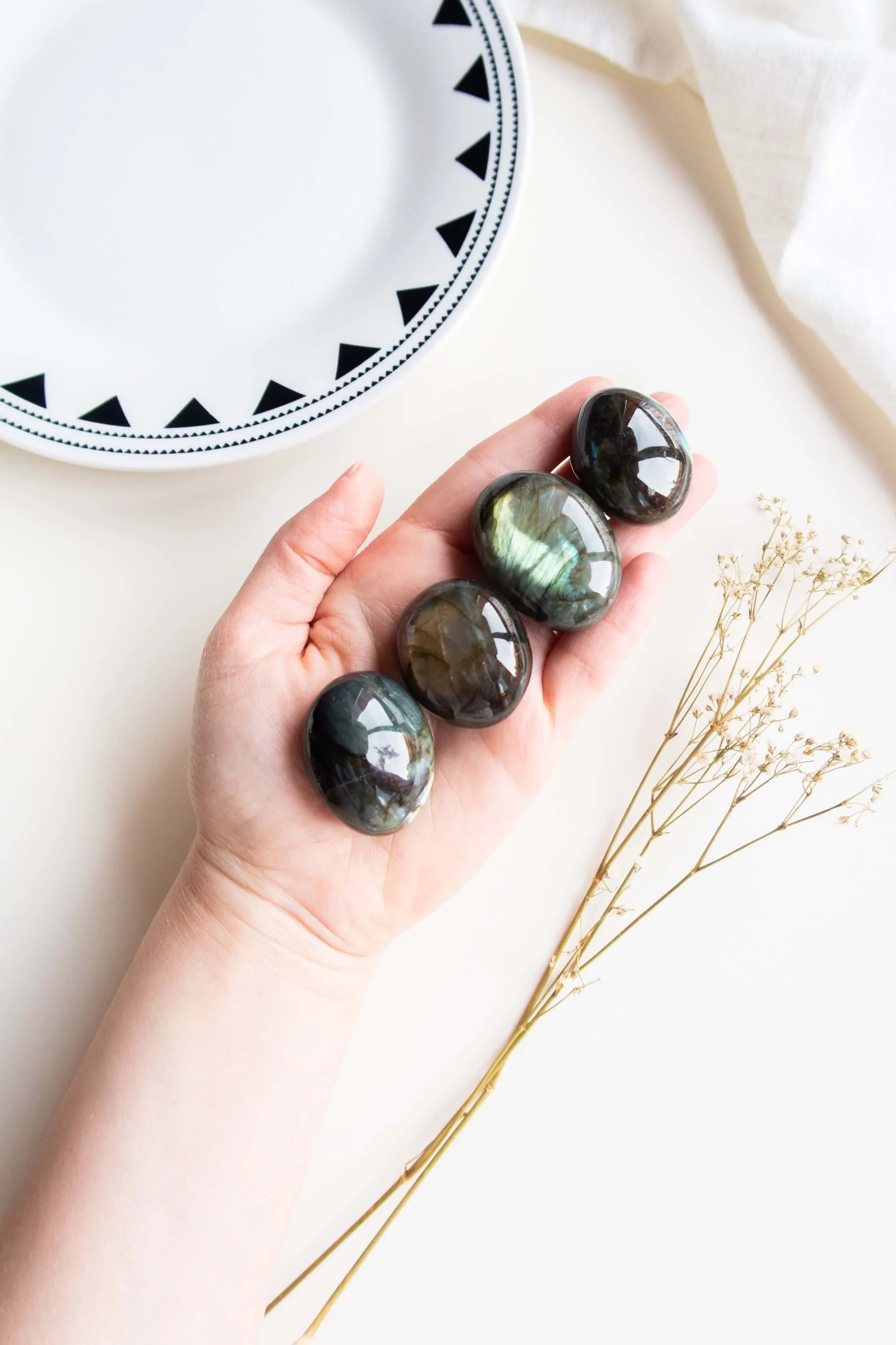 Pietra burattata di Labradorite — Crystals Dream