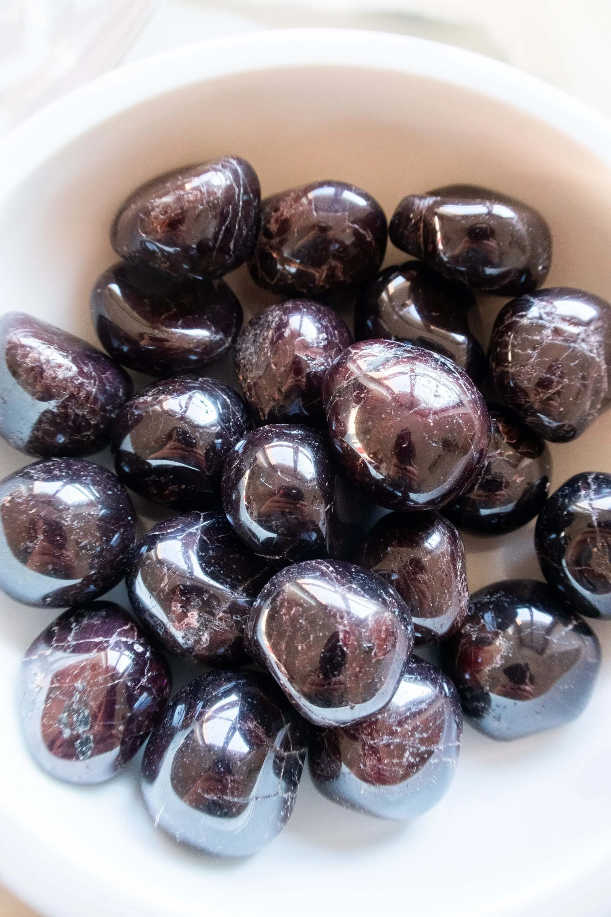 Pietra burattata di Corniola (Agata Corniola) — Crystals Dream