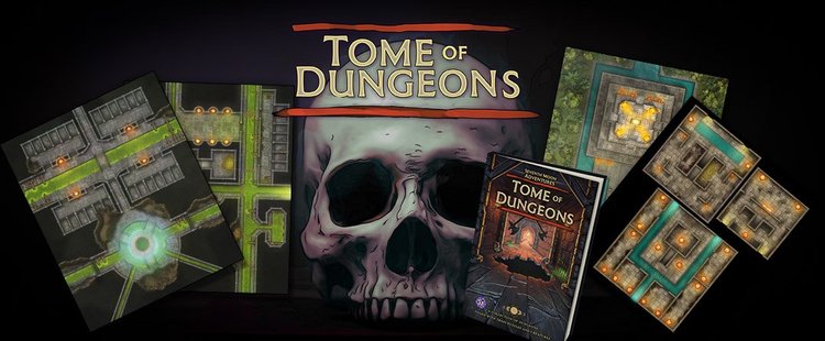 Tome of Dungeons Battlemap Map gallery for D&D 5e — Meditating Munky