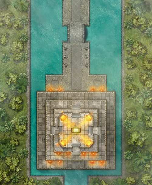 Tome of Dungeons Battlemap Map gallery for D&D 5e — Meditating Munky