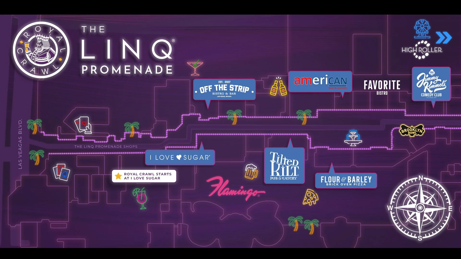 Las Vegas Strip Bar Crawl — Royal Crawl