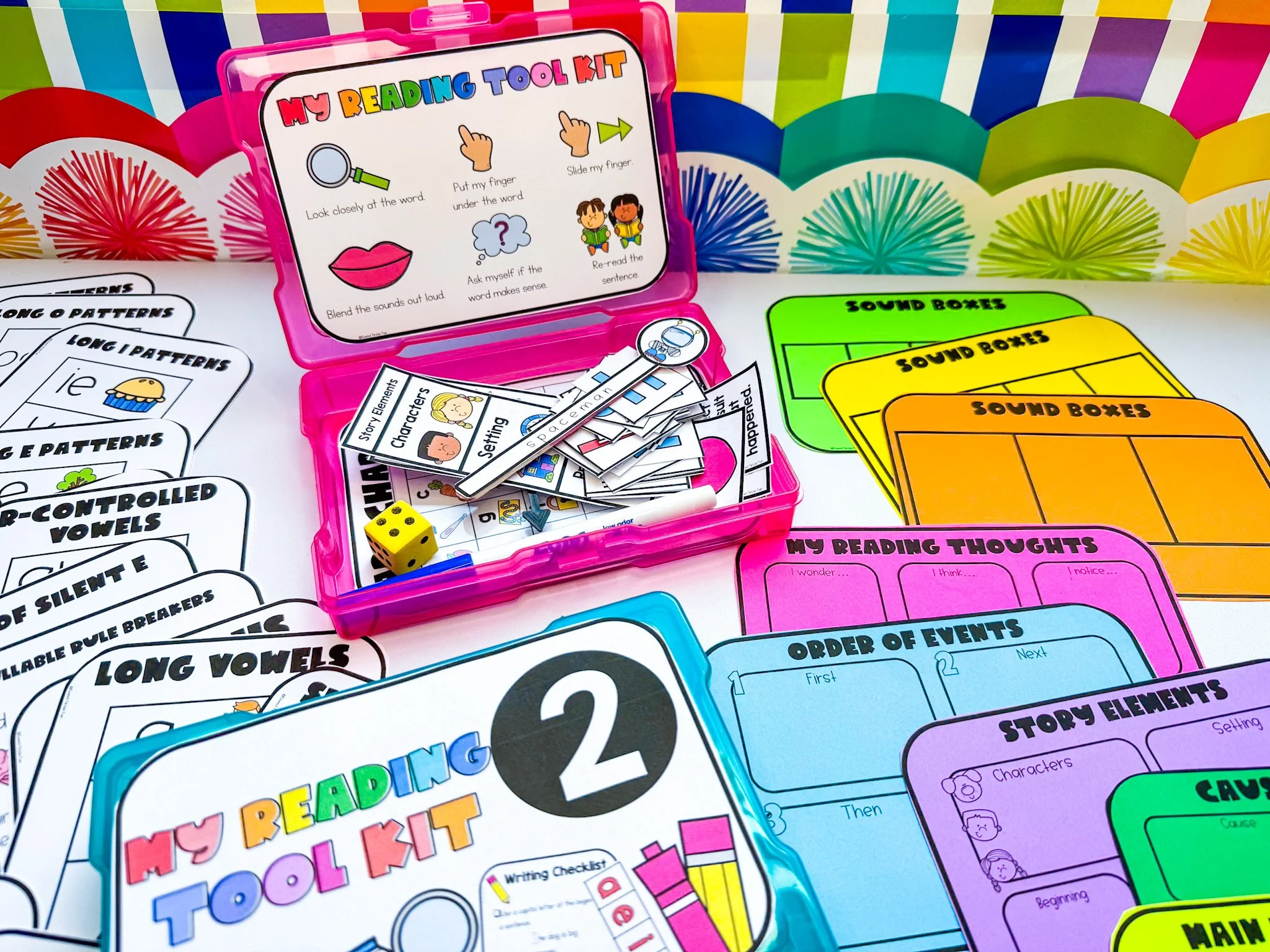 What’s In My Literacy Small Group Caddy? — Sweet Firstie Fun