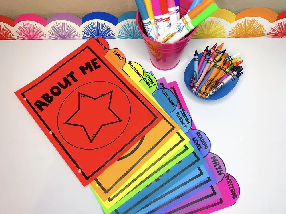 Using Student Data Binders to Track Student Growth Data — Sweet Firstie Fun