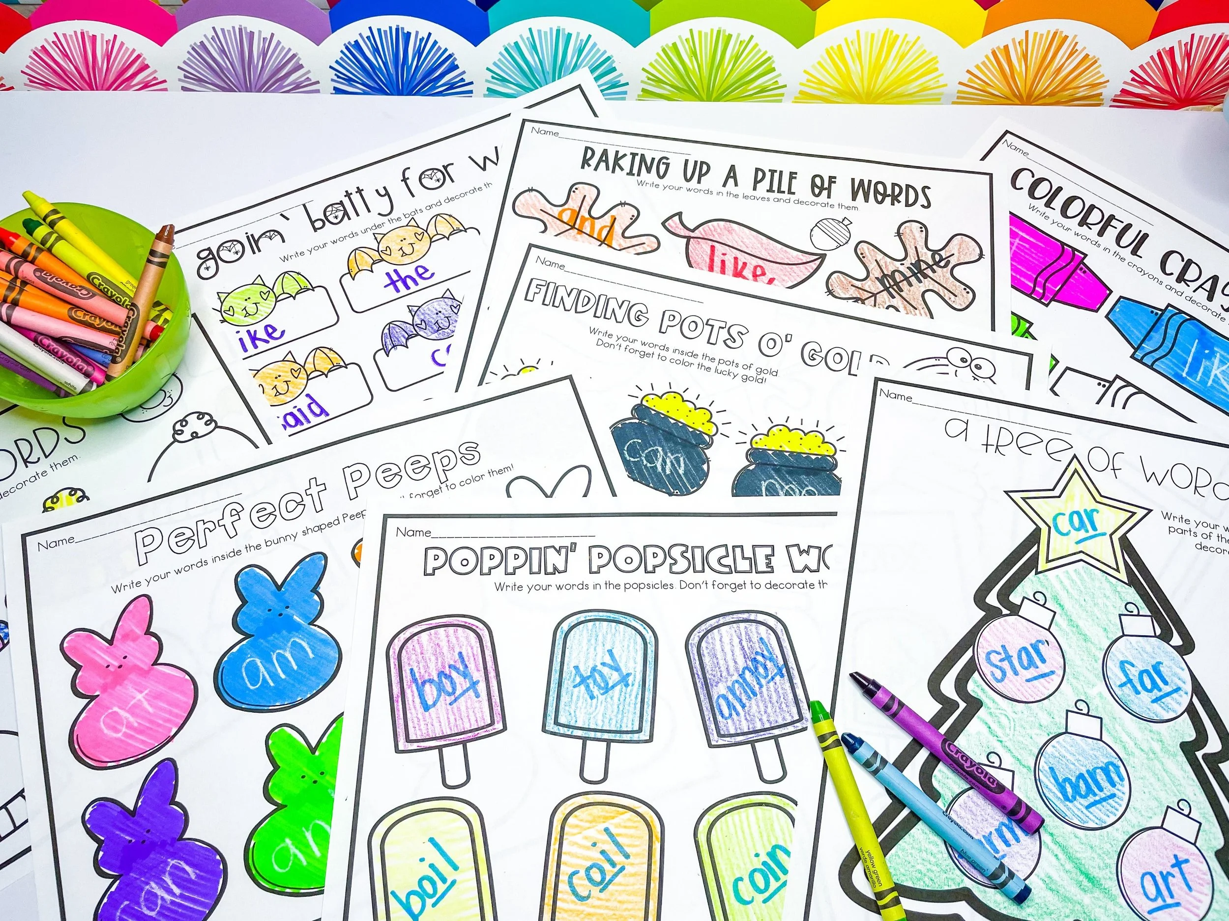 10 Low-Prep, Engaging, and Hands-on Word Work Stations — Sweet Firstie Fun