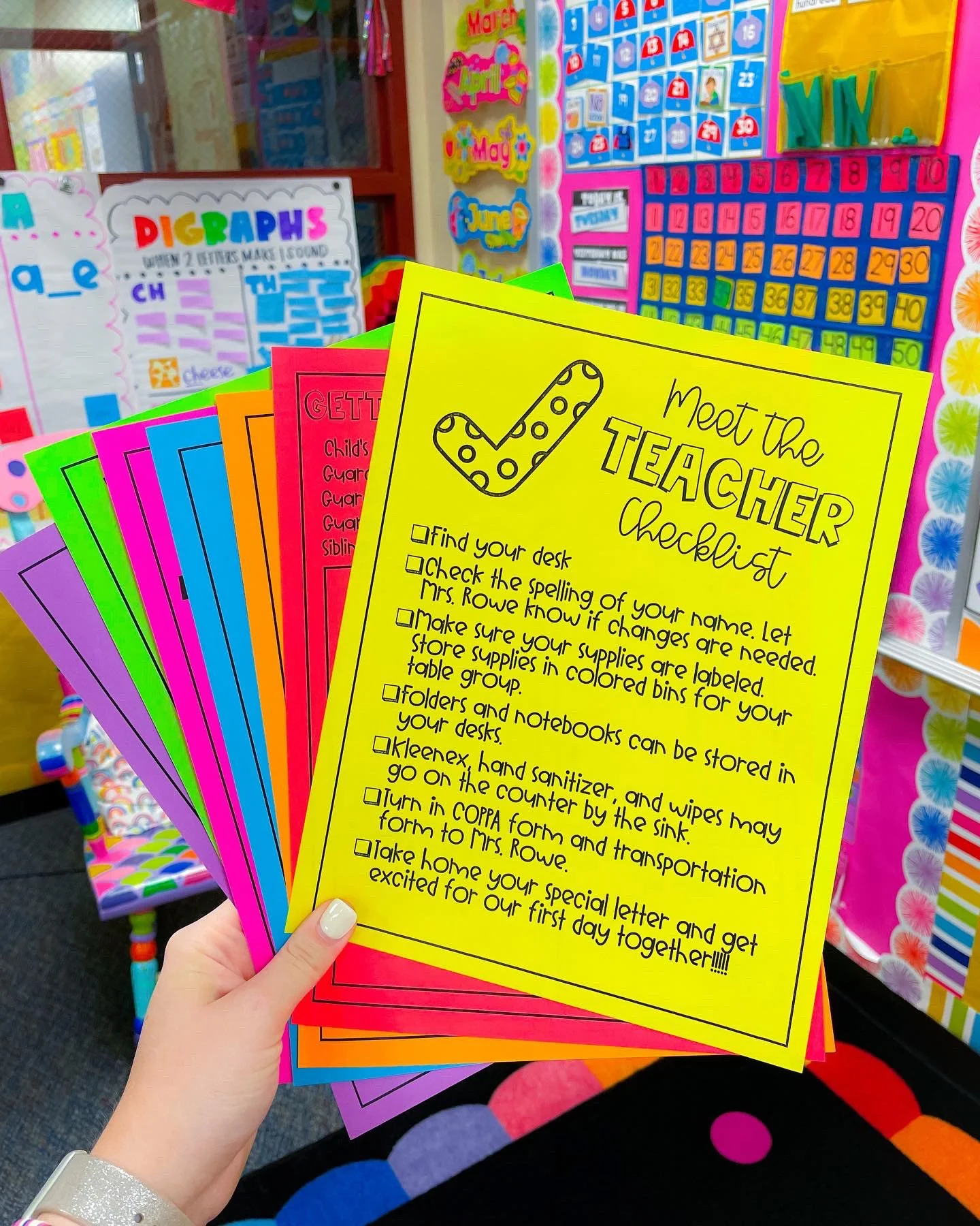 It's Meet the Teacher Night! — Sweet Firstie Fun