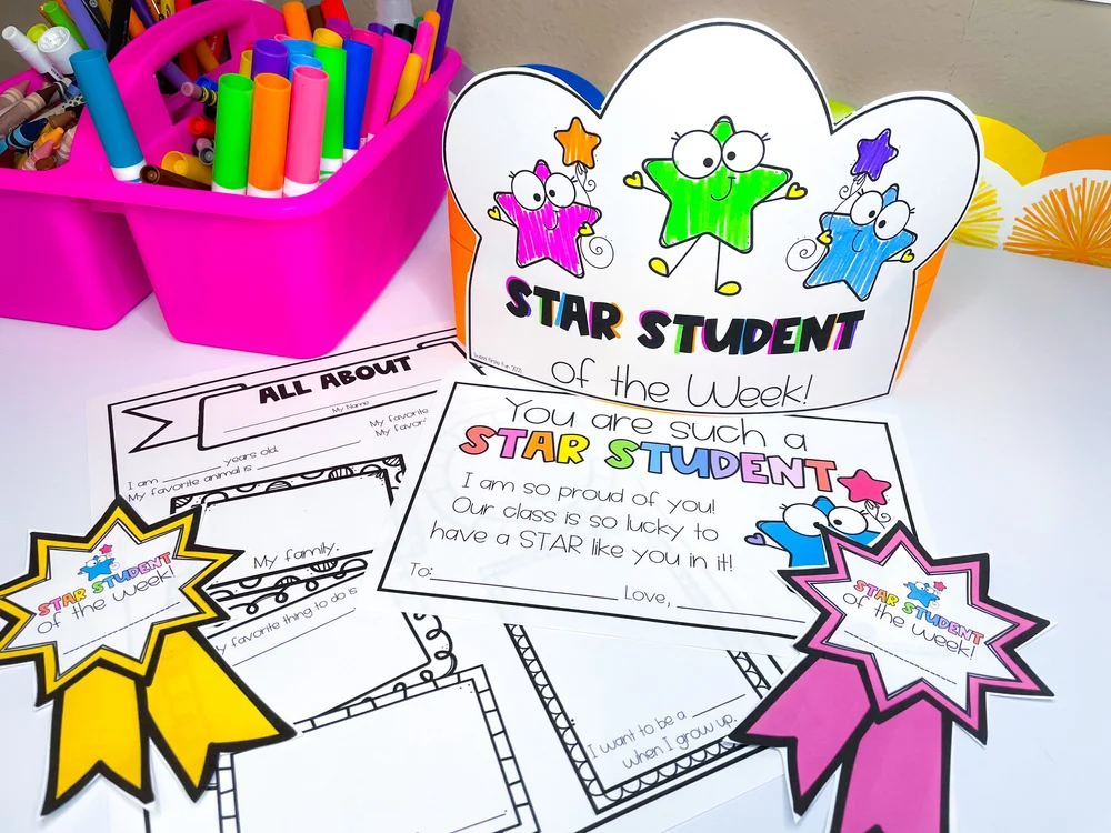 Star Student of the Week — Sweet Firstie Fun