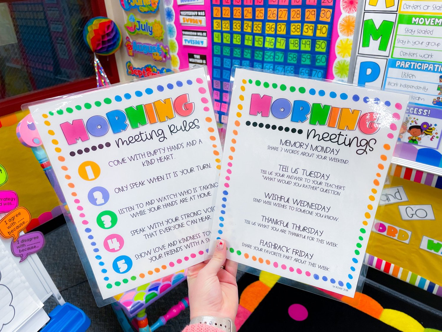 Calendar Time in First Grade — Sweet Firstie Fun