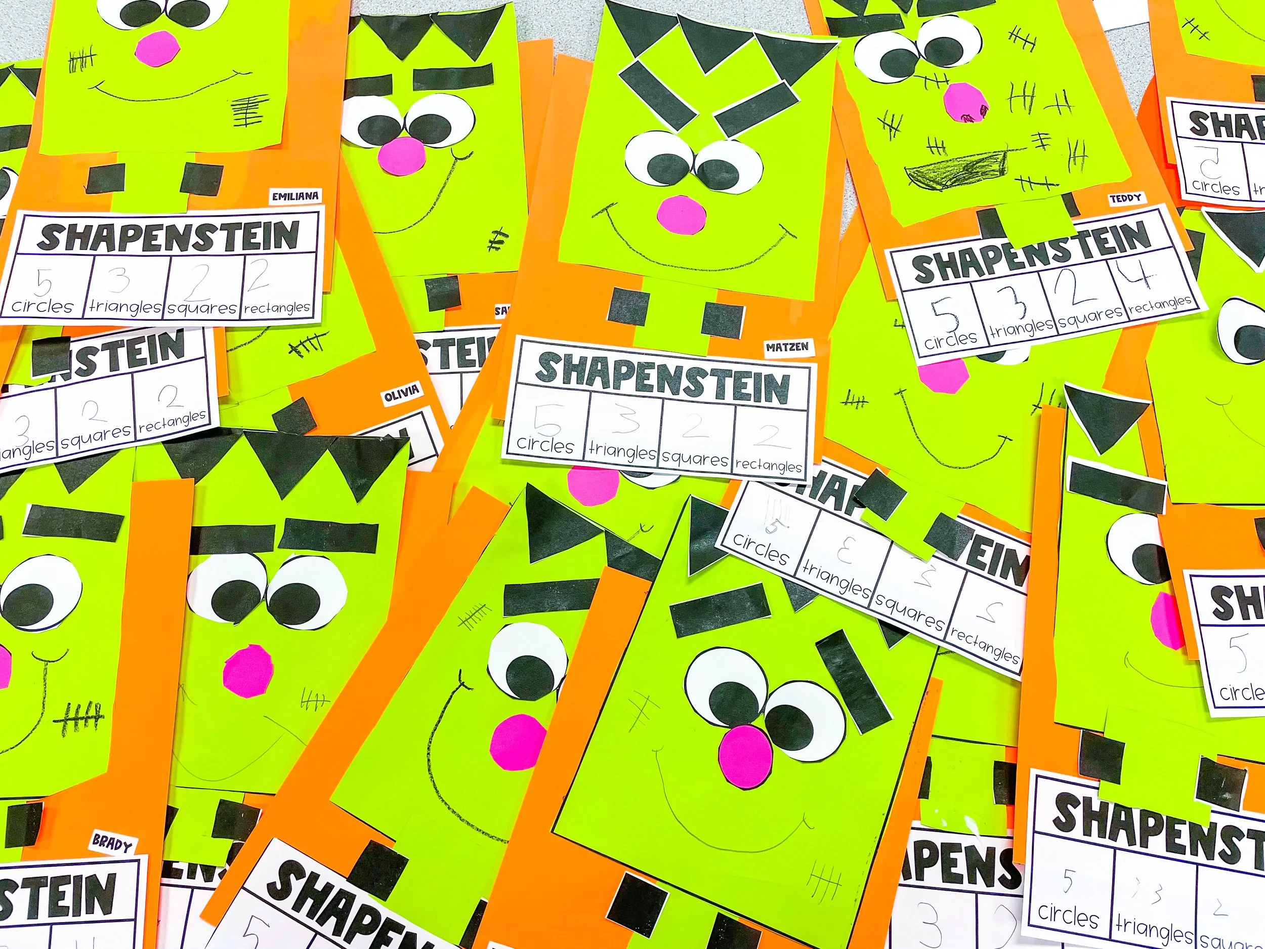 Easy Halloween Activities for Kindergarten or First Grade — Sweet ...