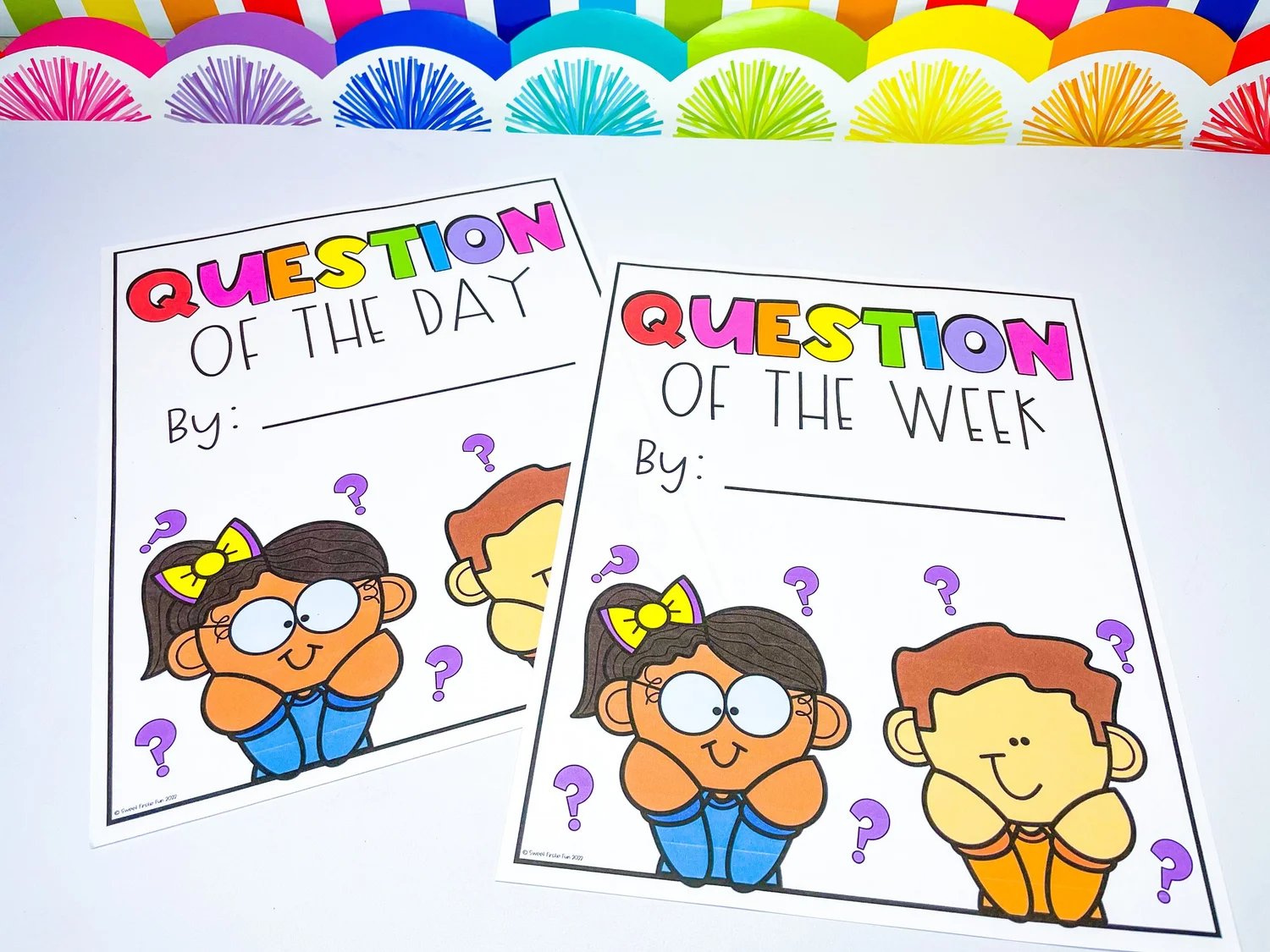Daily Graphing Station: Question of the Day or Week — Sweet Firstie Fun