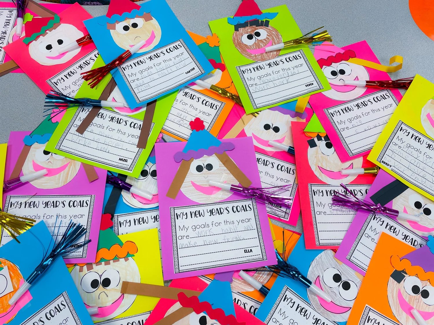 January and New Year's Activities for K-1 — Sweet Firstie Fun