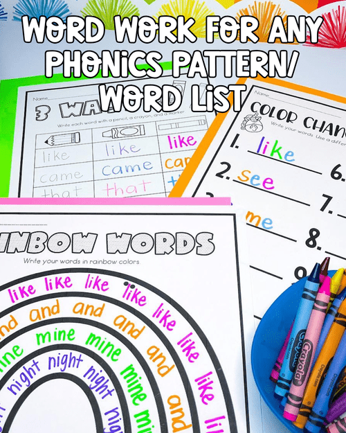Supplemental Literacy Activities for First Graders — Sweet Firstie Fun