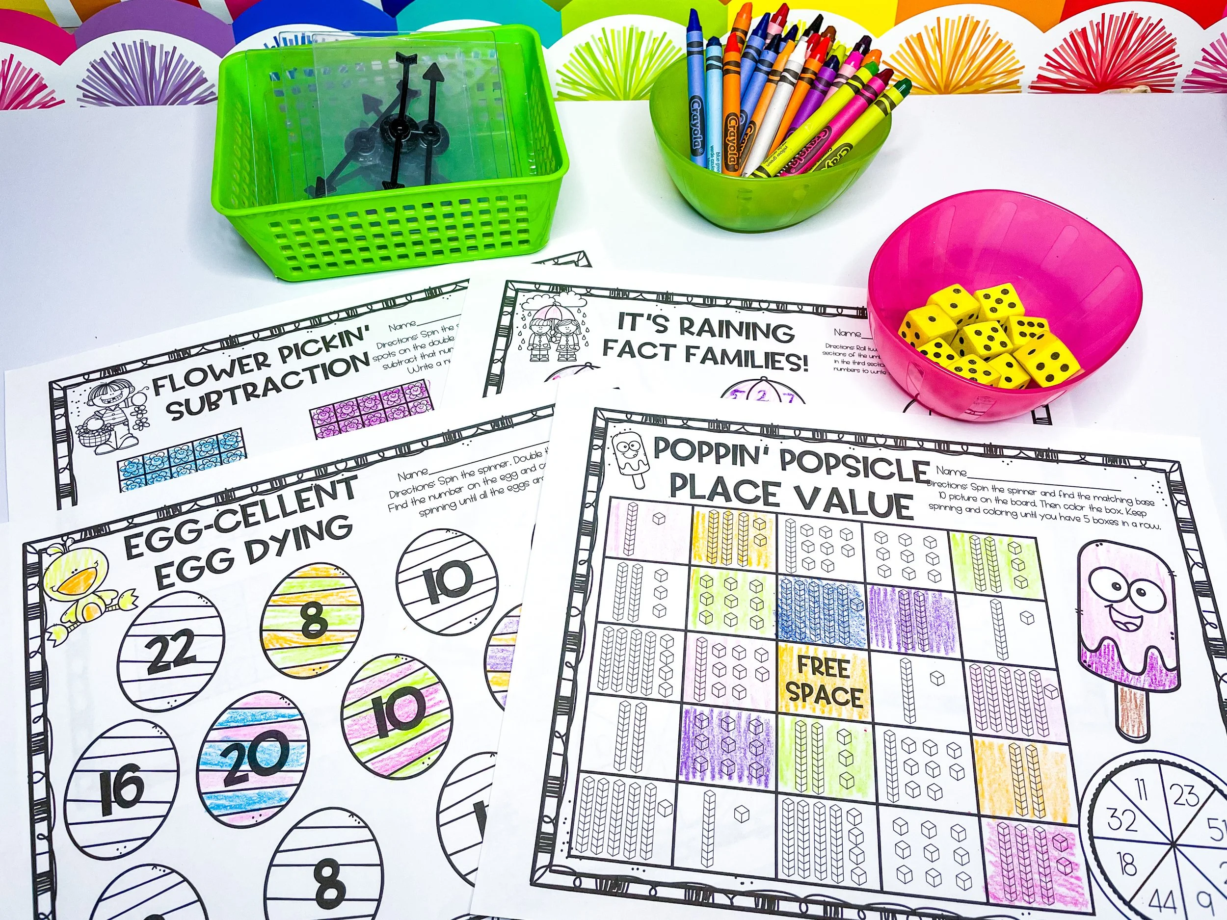 Easy Spring Activities for K-1 — Sweet Firstie Fun