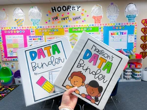 Using Student Data Binders to Track Student Growth Data — Sweet Firstie Fun