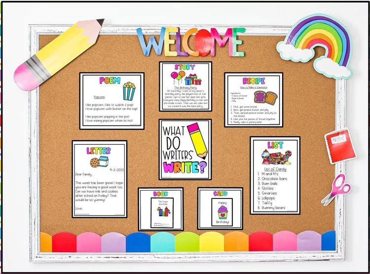 Make a Low Prep First Grade Writing Center — Sweet Firstie Fun