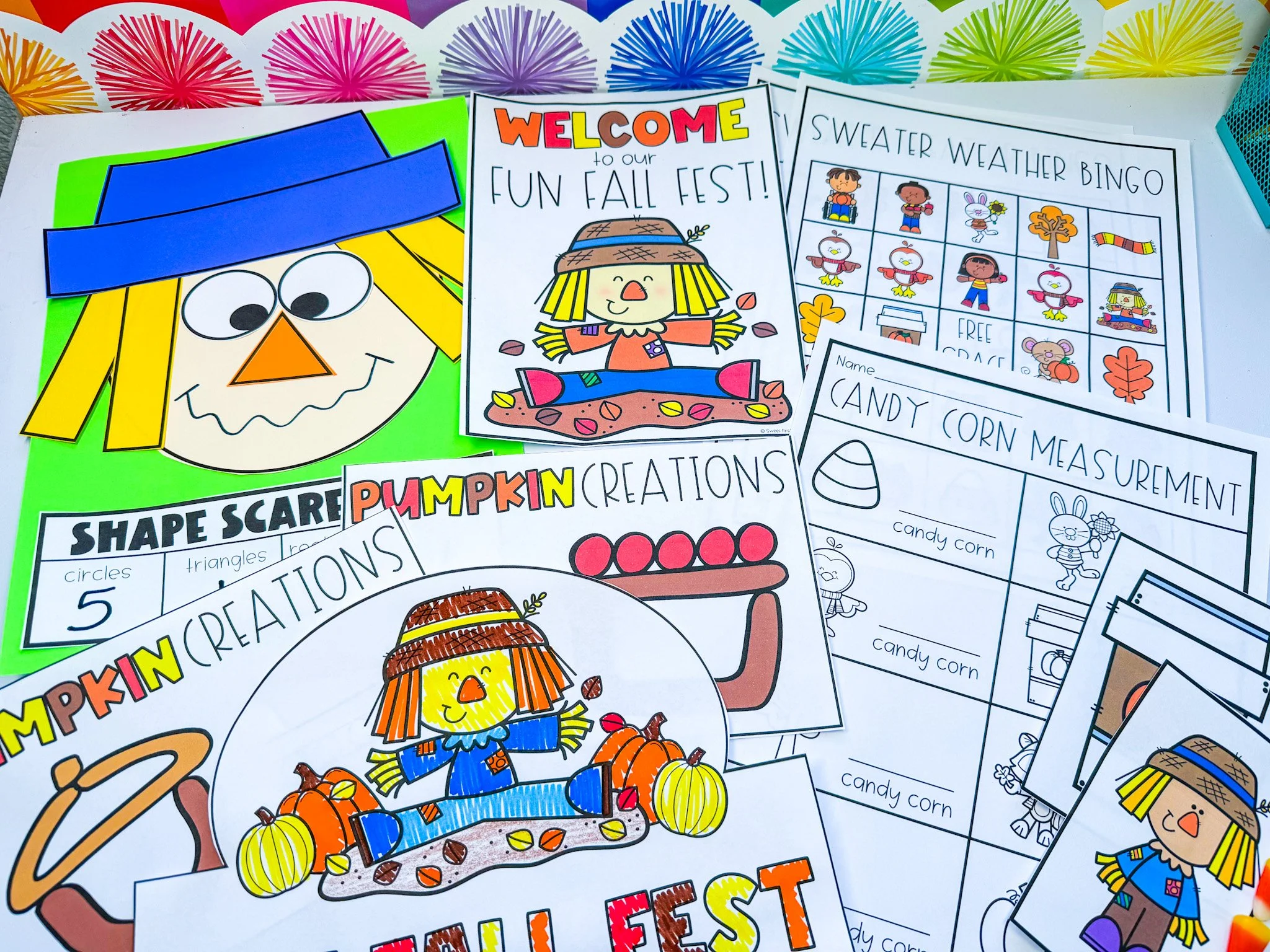 Easy Halloween Activities for Kindergarten or First Grade — Sweet ...