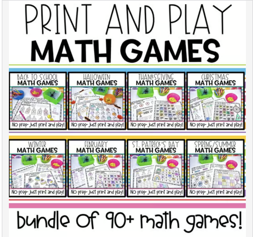 Make a Classroom Busy Bin for Fast or Early Finishers — Sweet Firstie Fun