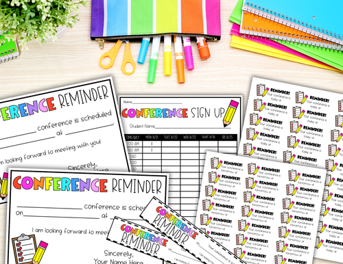 How to Run Smooth Parent Teacher Conferences — Sweet Firstie Fun