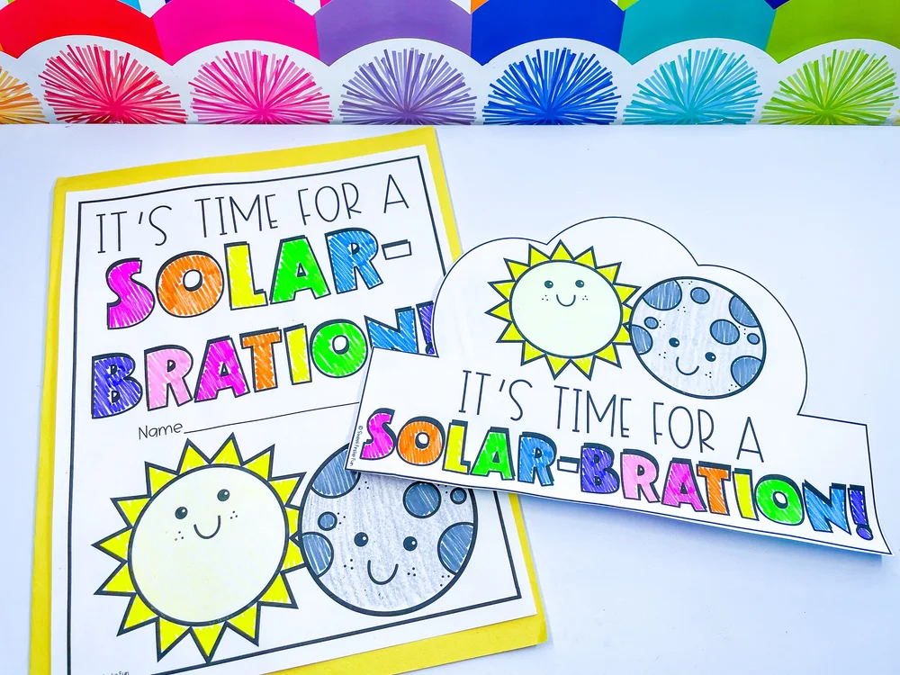 Solar Eclipse Classroom Activities — Sweet Firstie Fun