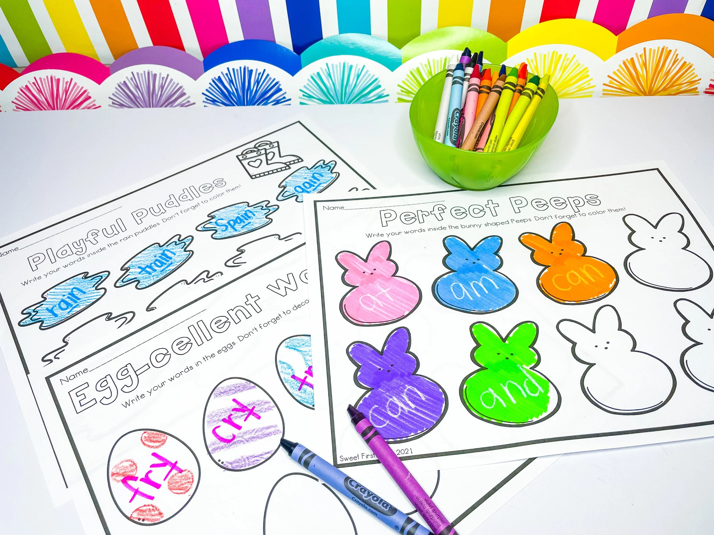 Easy Spring Activities for K-1 — Sweet Firstie Fun