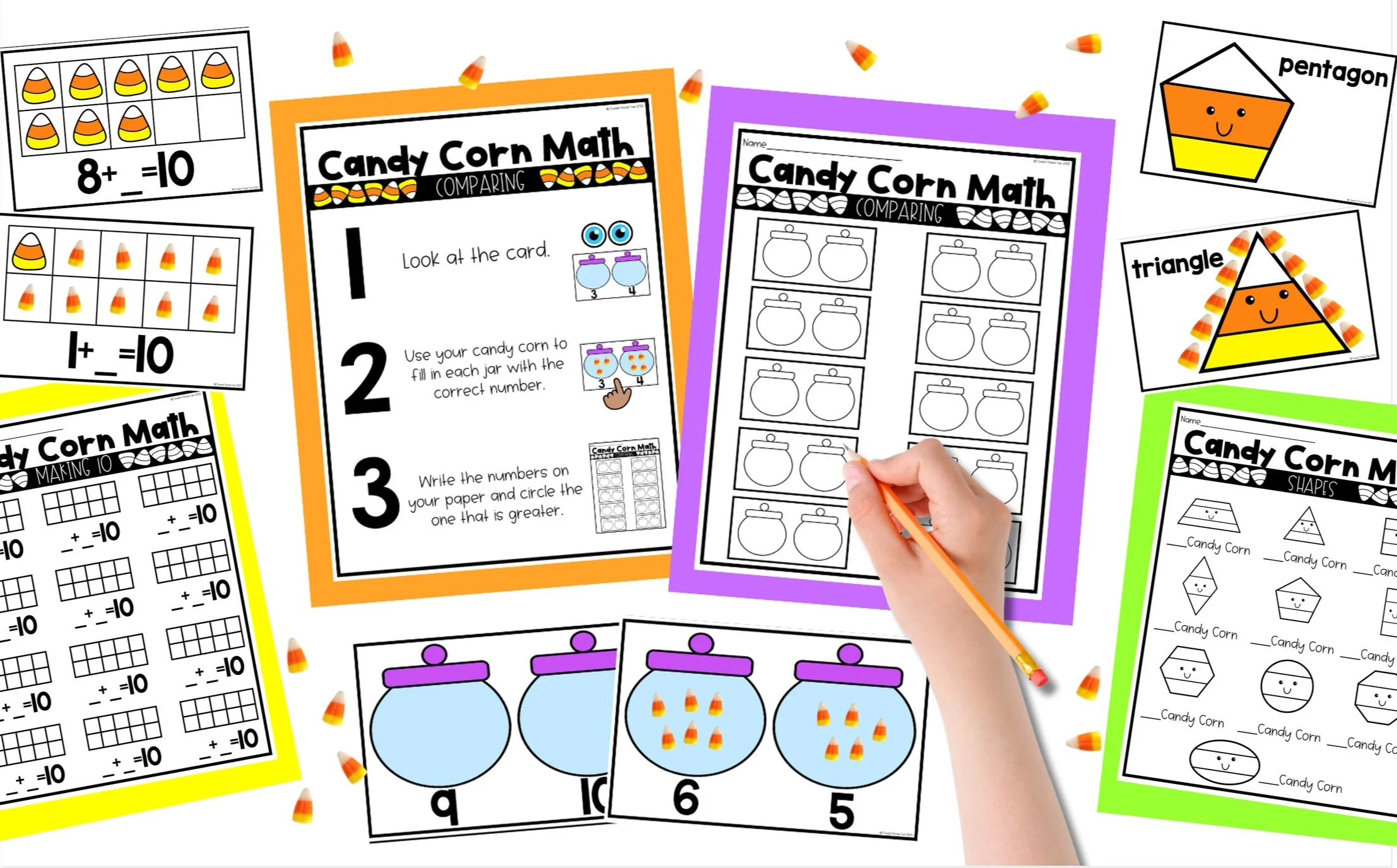 Easy Halloween Activities for Kindergarten or First Grade — Sweet ...