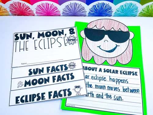 Solar Eclipse Classroom Activities — Sweet Firstie Fun