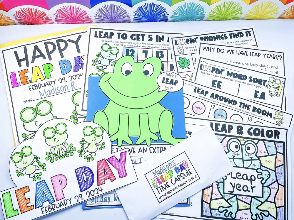 Easy Leap Year Activities to do for Leap Day in First Grade — Sweet ...