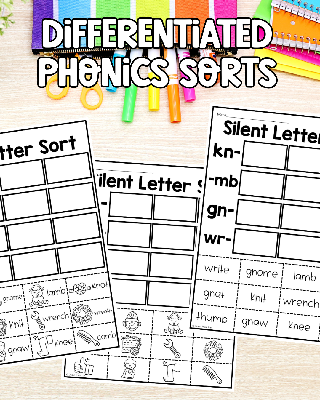 Supplemental Literacy Activities for First Graders — Sweet Firstie Fun