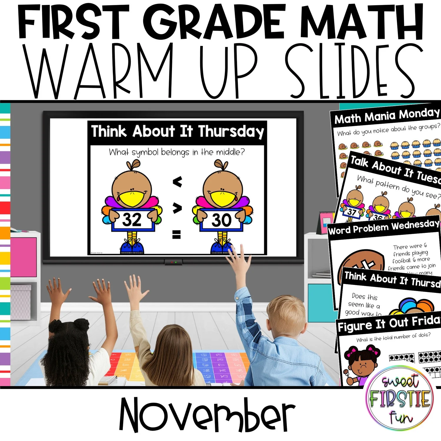 Thanksgiving Activities for K-1 — Sweet Firstie Fun