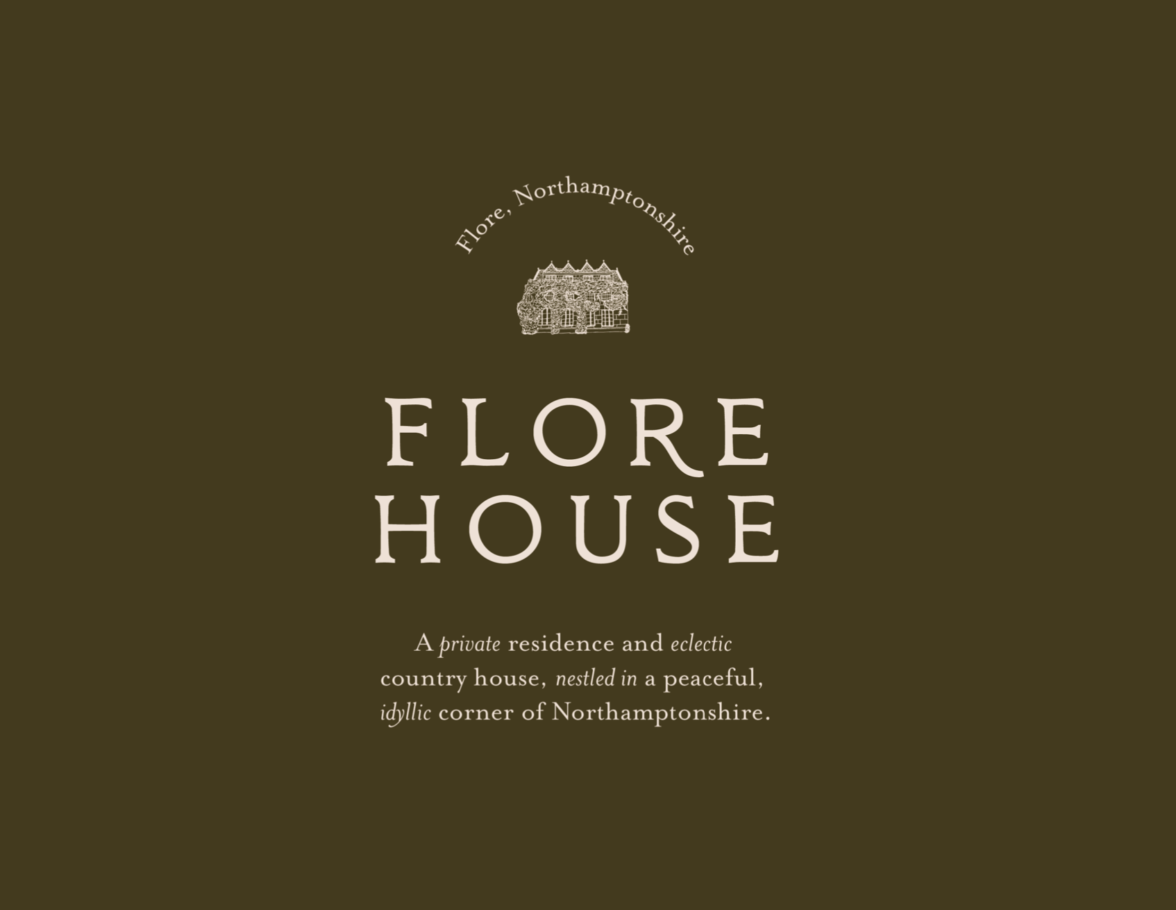 A warm and eclectic brand identity for Flore House. — The Brand House